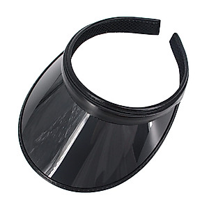 Surkat Unisex Sun Visor UPF50 Protection UV Protective Sun Cap Transparent Cover Sun Hat