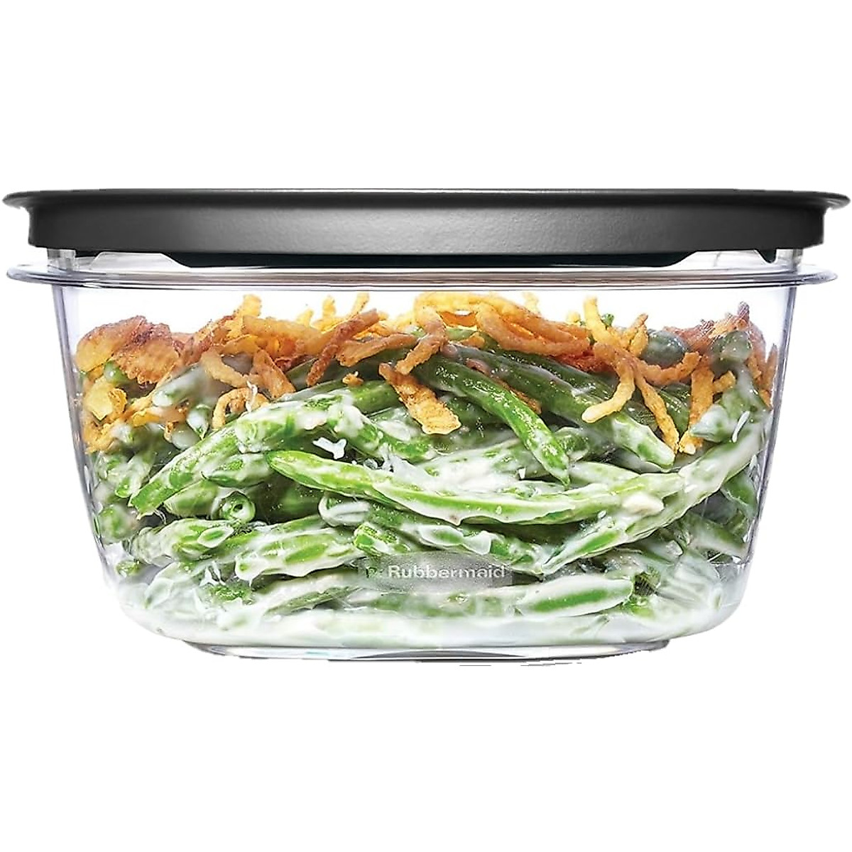 Utensilux Rubbermaid Premier Extra Large Size Container Bundle Set One Each Of, 9 Cup and 14 Cup Premier Flex & Seal Food Storage Set, Tritan Containers, Grey Flex and Seal Lids, 4 Piece Bundle Set