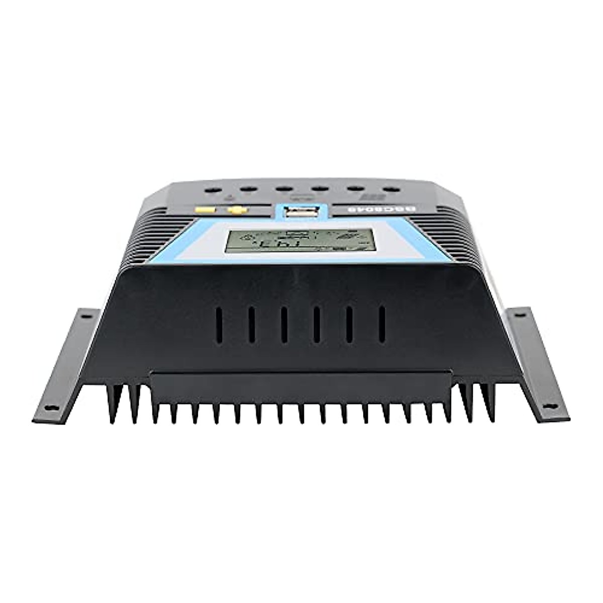 PowMr 60A PWM Solar Controller, 12V 24V 36V 48V Auto with LCD Display, Dual USB Output Charge Controller for AGM, Gel, Flooded, Lead-Acid and Lithium Battery