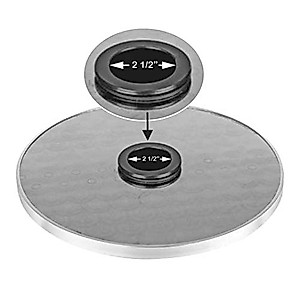 Golden Flame Drink Table for Patio Heater Mocha Finish