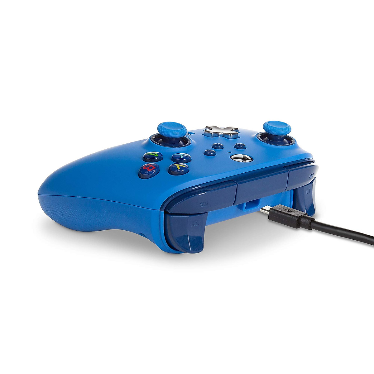 PowerA Enhanced Wired Controller for Xbox Series X|S - Blue, Officially Licensed for Xbox