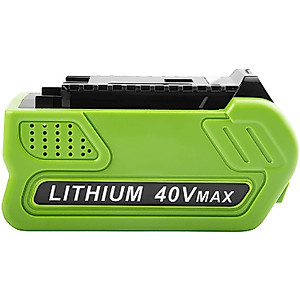 High-Output 6.0Ah 40V Battery 29472 for GREENWORKS 40-Volt Tools Battery (G-MAX 40V System)