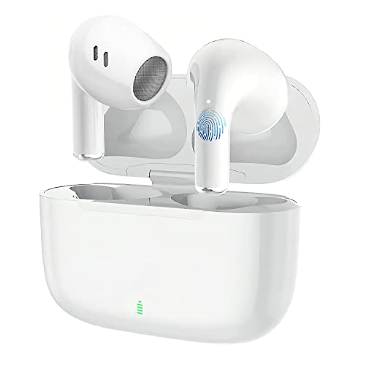 OHILE Wireless Earbuds, HiFi Stereo Earphones Bluetooth 5.2 Headphones, Automatic Noise Reduction, Auto Pairing Mini Earbuds 30 hrs Playtime with Charging Case for Sports/Work/Home/Office