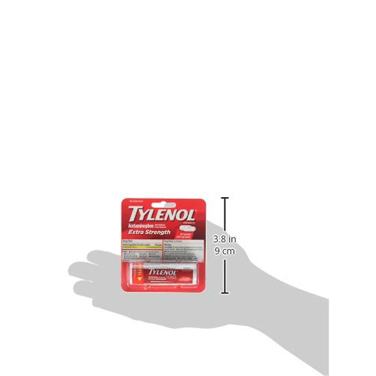 TYLENOL Extra Strength Caplets 10 ea (Pack of 3)