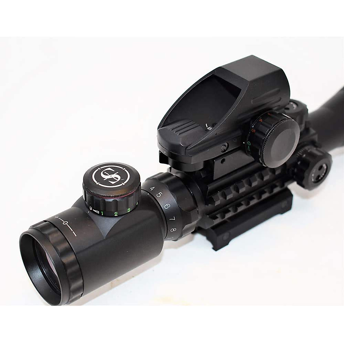 ST 4-16x50 Scope Combo Includes Laser Sight and Holographic Dot Sight