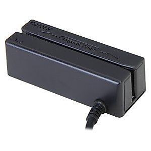 Idtech IDMB-334133B MiniMag II MagStripe Reader, Track 1, 2, and 3, USB Keyboard Emulation, Black