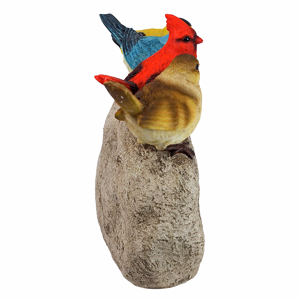 Design Toscano Birdy Welcome Garden Stone Statue: Large