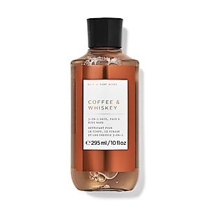 Bath and Body Works Coffee & Whiskey 3-IN-1 Hair, Face & Body Wash 10 fl oz / 295 mL