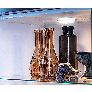 Bonlux Gx53 LED Bulb 5W, Gx53 LED Light Bulb Warm White Gx53 Under Cabinet Lights Gx53 LED Puck Light for Cabinet, Ceiling Lighting, Showcase, Exhibition, Shop Showroom Lighting (Pack of 4)