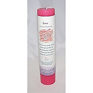 CRYSTAL JOURNEY Candle Pillar Love, 1 EA