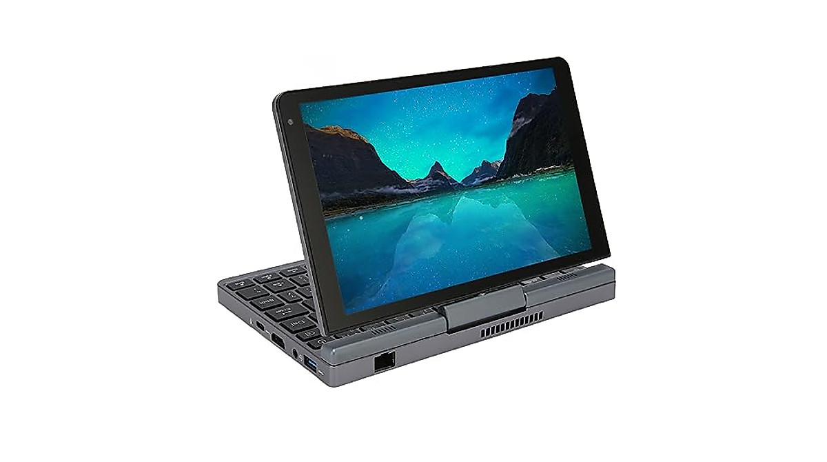 Jopwkuin 8" Foldable Mini Laptop PC - 12GB RAM, Touch Screen