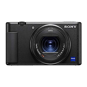 Sony ZV-1 Digital Camera with Vlogger Accessory Kit (4 Items)