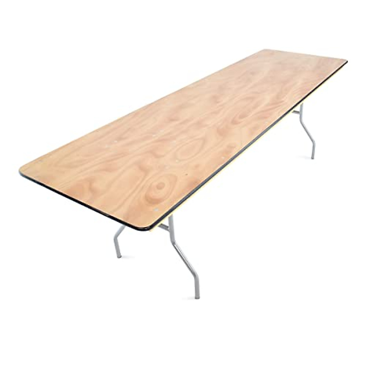 EventStable Titan Series Folding Table - Commercial Grade Plywood Foldable Table - Rectangle Durable Fold Up Table for Parties Banquet Halls Wedding Venues - 5 Pack