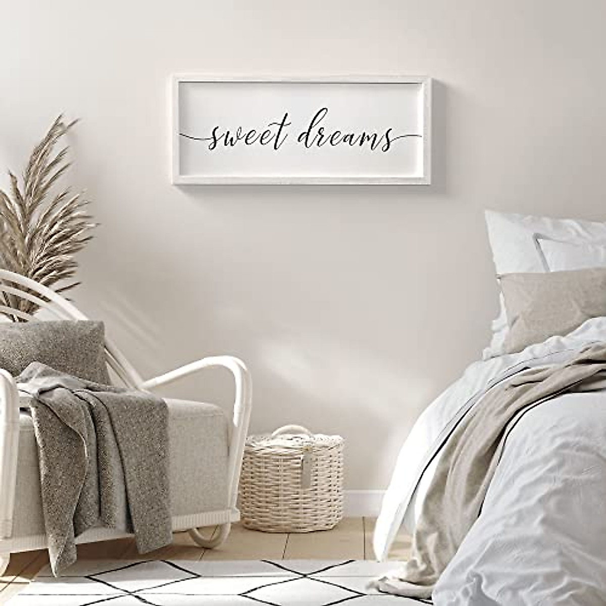 Hemi Home Decor Farmhouse Bedroom Wall Decor Above Bed, Rustic Wall Decor Bedroom, Wall Art Bedroom, Farmhouse Wall Decor Bedroom Wall Art, Pictures for Bedroom Wall Decor, 11 x 26 Inches