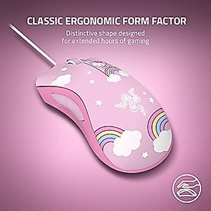 Razer Kraken BT Headset: Bluetooth 5.0-40ms Low Latency Connection & Friends Edition & DeathAdder Essential + Goliathus Medium Bundle: 6400 DPI Optical Sensor - 5 Programmable Buttons