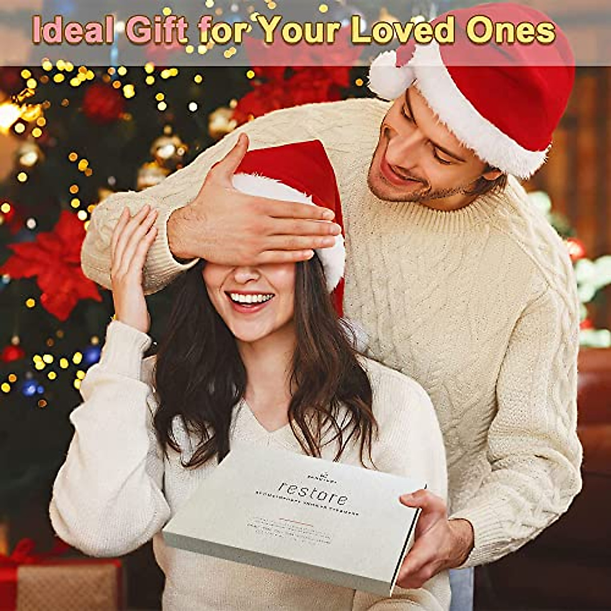 FIREKOTO Shower Steamers Shower Bombs with Essential Oils for Stress Relief, Shower Steamers Aromatherapy for Home SPA, Christmas Gifts, Relaxation Gifts for Women (Style A)