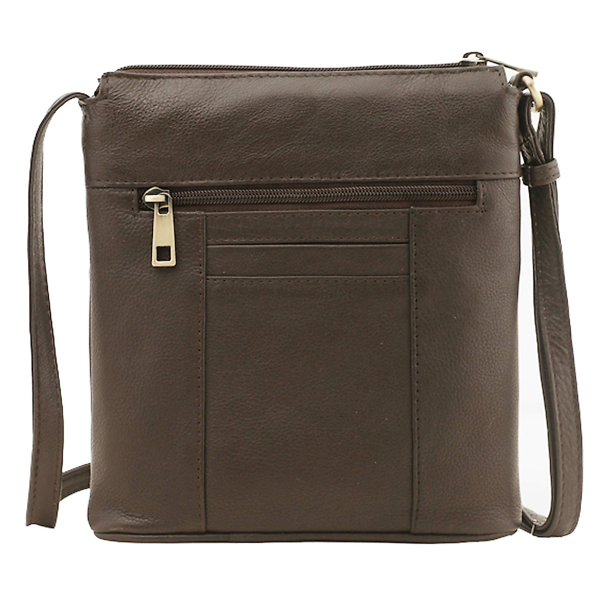 Texan Bull Leather Crossbody Bags For Women-Shoulder Strap Women Purses Travel Handbags (Brown)