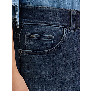 Lee Women's Plus Size Ultra Lux Comfort with Flex Motion Straight Leg Jean Royal Chakra 20W Long