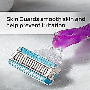 Schick Hydro Silk 3 Razor Blades Refills for Women, 4 Count