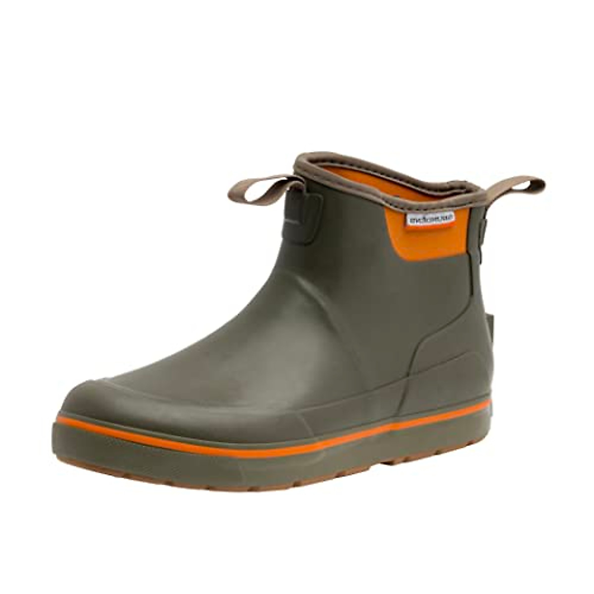 Grundens Men’s DECK-BOSS Ankle Boot | Durable, Waterproof, Brindle, M 9