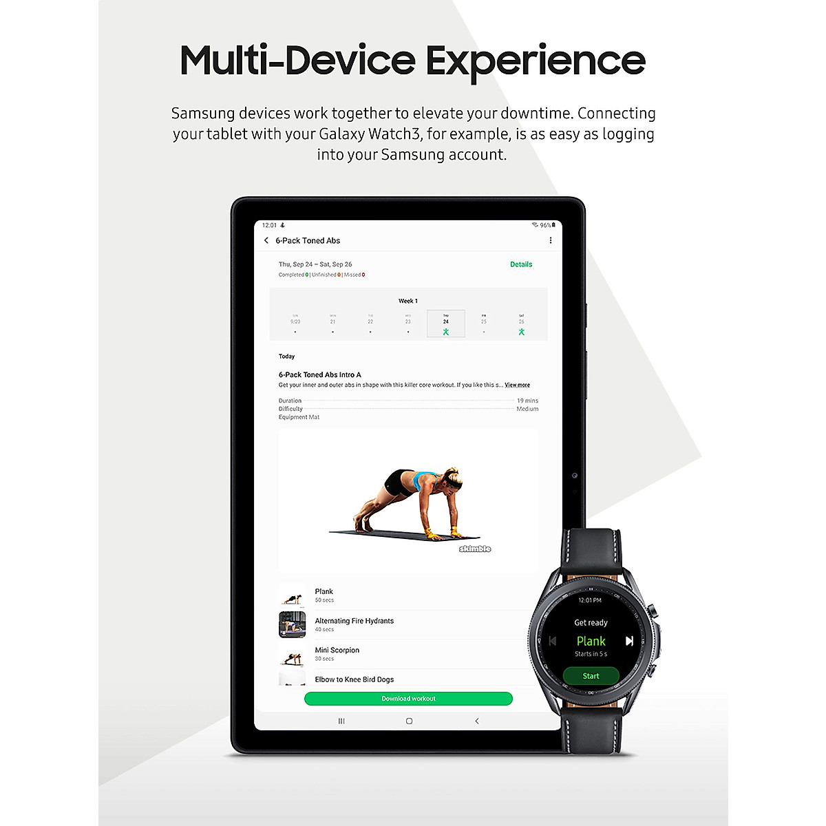 Samsung Galaxy Tab A7 64GB 10.4-Inch Tablet (Wi-Fi Only, Dark Gray) (Renewed)