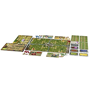 Ravensburger The Rise of Queensdale for Ages 12 & Up - Legacy Strategy Board Game, Brown