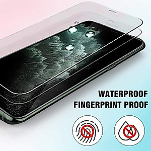 Ferilinso [6 Pack] 3 Pack Tempered Glass Screen Protector + 3 Pack Camera Lens Protector for iPhone 11 Pro Max (6.5''), HD Clarity 9H Glass Screen Protector