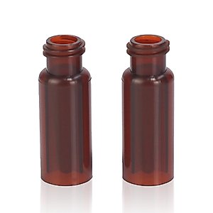PEKYBIO Polypropylene Micro Vial 0.3 ml, Amber, 9-425 Screw Thread, 12X32 mm, Pack of 100
