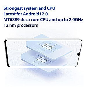 Yunseity Unlocked Smartphone, S22 Ultra 6.3in HD Screen 5G WiFi Cellphone, 4GB RAM 64GB ROM 128GB Expandable, MTK6889 10 Core CPU, 6800Mah Battery, 16MP 8MP Cameras