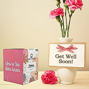 Get Well Soon Jar Candle- I Miss You Scented Candle, Cheer Up Gifts for Women and Men. Ideal Healing Get Well Gift for Women, Lover, Best Friends. Get Well Soon Gifts (Lavender Vanilla, 10oz)