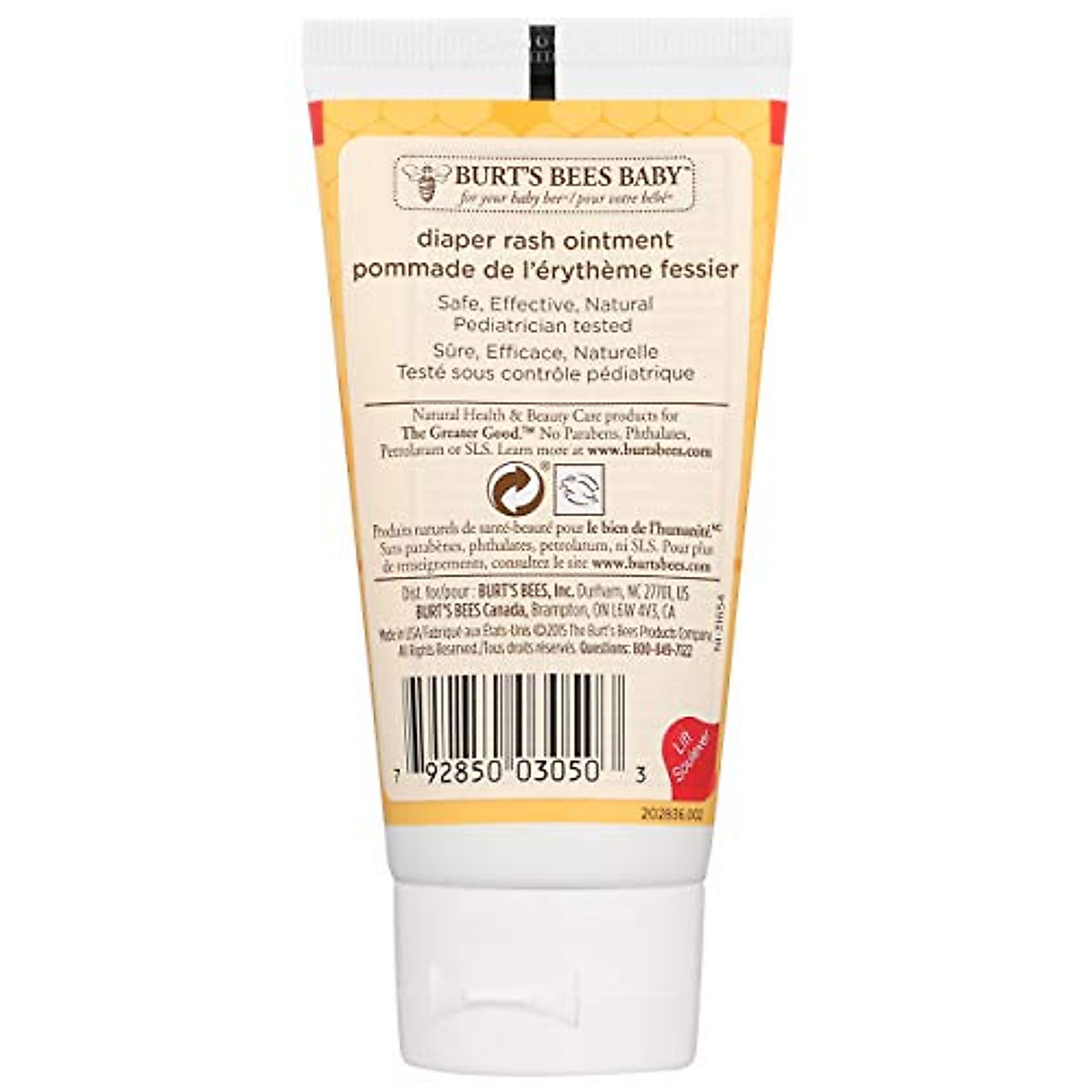 Burt's Bees Baby Diaper Rash Ointment 3 oz