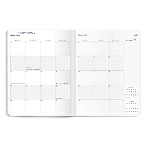 Southworth Academic Planner (July 2021-June 2022), 8.5" x 11", Lavender Metallic Burst, 28 lb./105 gsm Paper, Large Flex (92119)