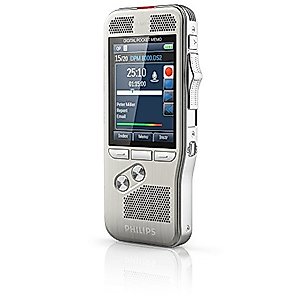 Philips DPM-8000 Professional Digital Pocket Memo with Cradle and Speechexec Pro Software