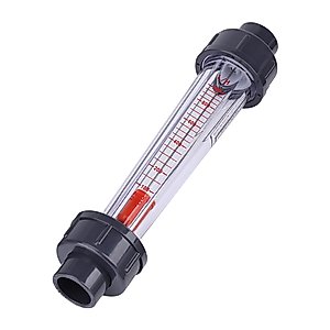Meter Tube Type Flowmeter Water Flowmeter, LZS-15D Model, Measure Level 100-1000L/H, Fit for DN15(1/2") Tube, Widely Used in Water Industrial Field (Peak Value Not Measured)