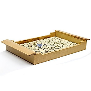 Premium Wood Crafted Steamed Beech Wooden Serving Tray | Kitchen Decor Food Cart | Nautical Gifts | Nagina International