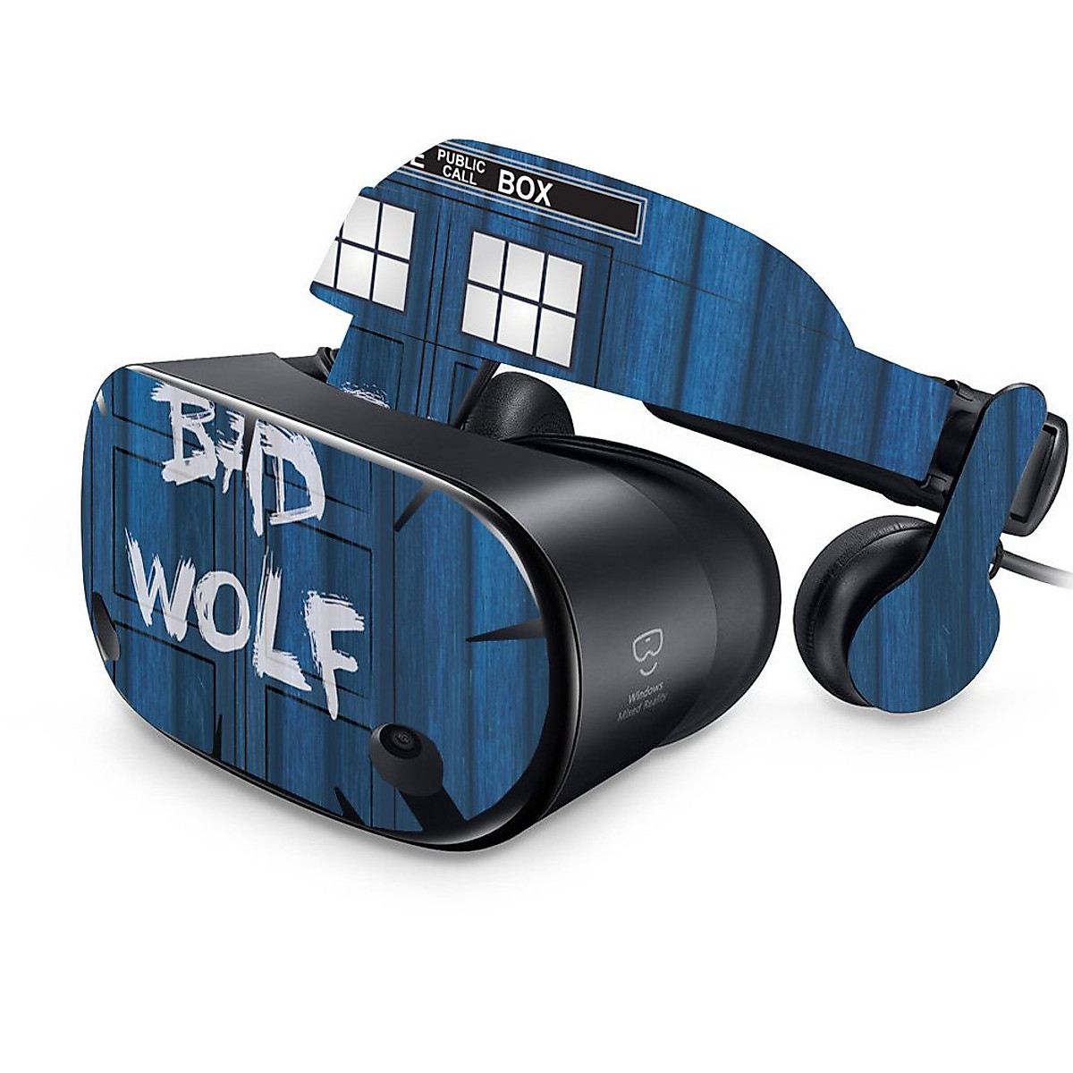 MightySkins Skin Compatible with Samsung Odyssey VR - Time Lord Box | Protective, Durable, and Unique Vinyl Decal wrap Cover | Easy to Apply, Remove, and Change Styles | Made in The USA