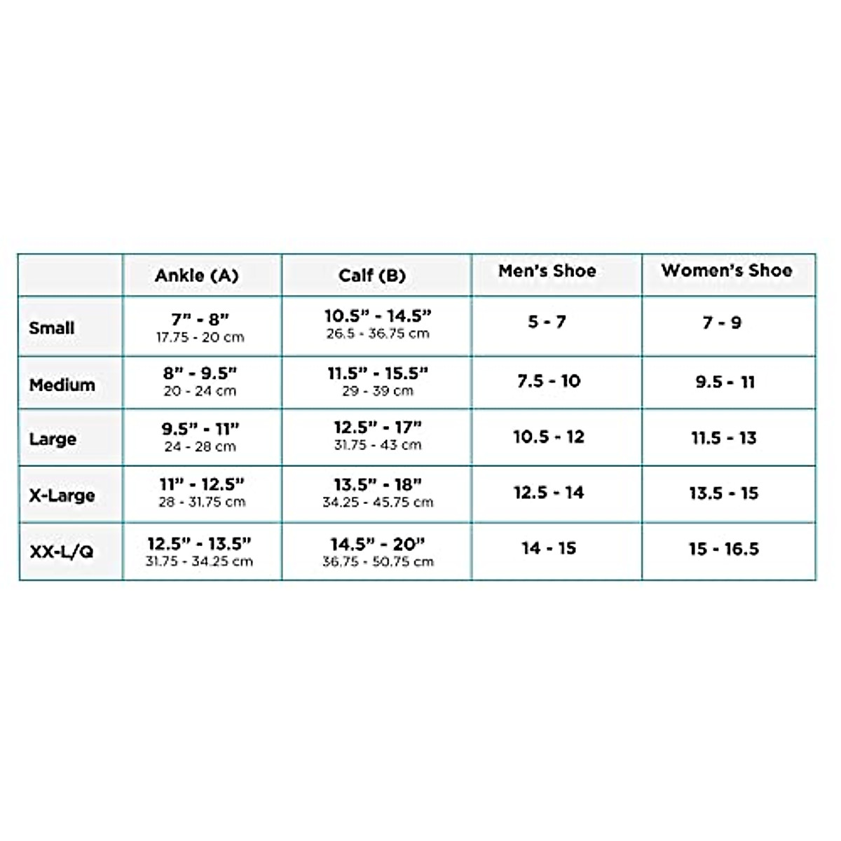 Ames Walker AW Style 130 Coolmax 20-30 mmHg Firm Compression Crew Socks White Small