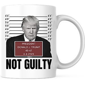 Bliss Monkey Co. Trump Mugs (Trump Not Guilty)