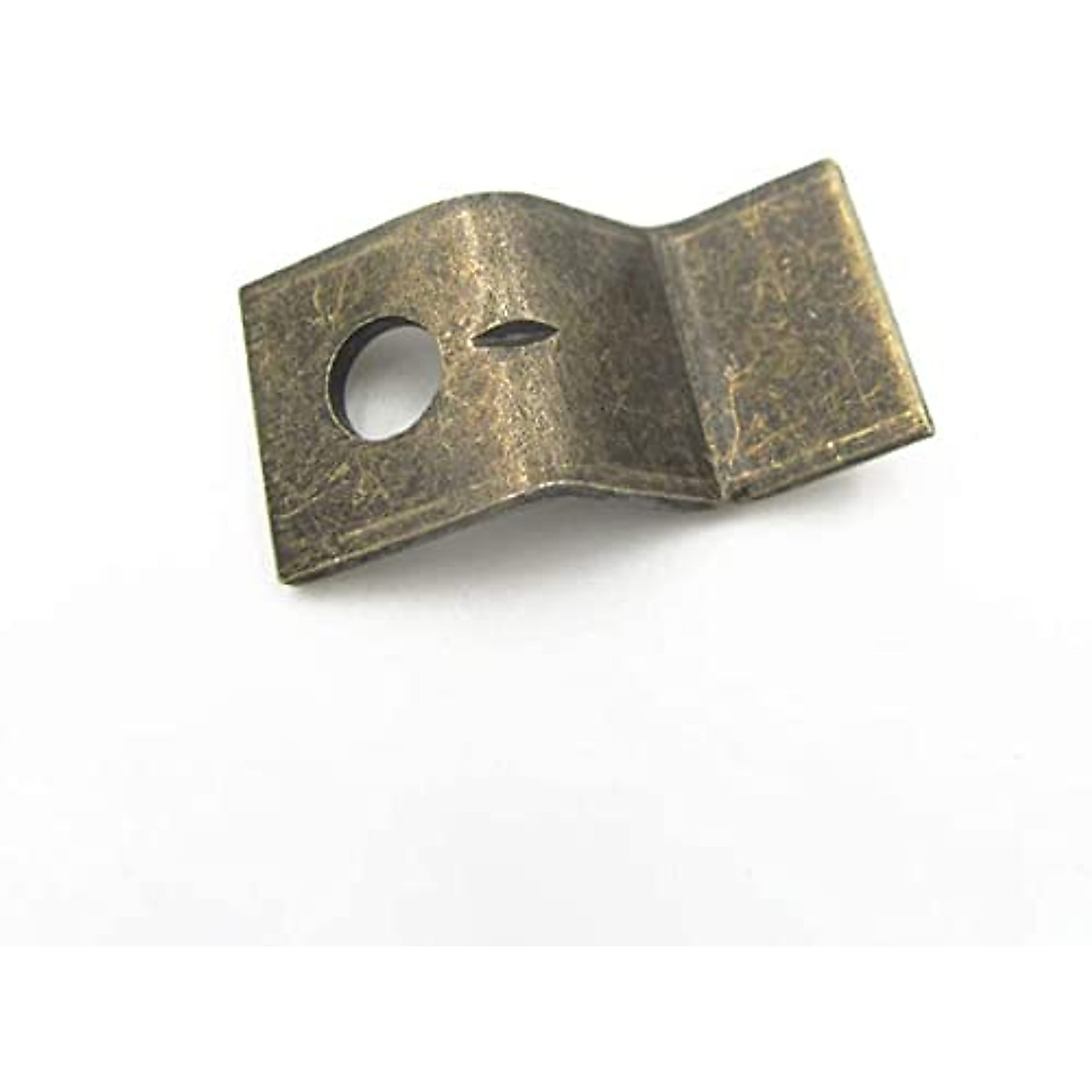 Table Top Fasteners with Screws, Desk Top Fasteners, Heavy Duty Table Top Connectors/Table Clips/Table Top Brackets, Set of 20 Packs (Include 20 Clips and 20 Screws)