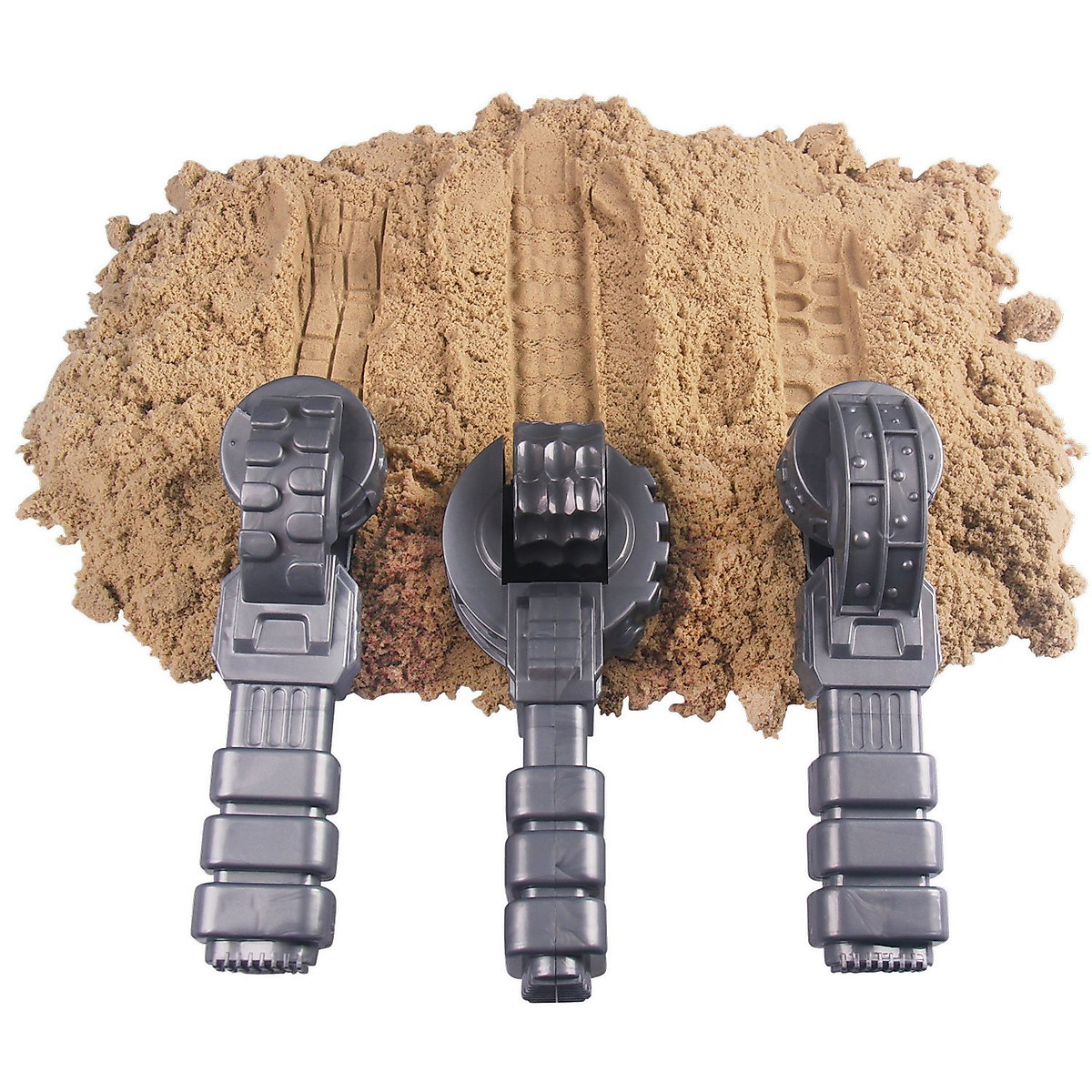 CoolSand Advanced Building Sand Molds and Tools Kit - Works with All Other Play Sand Brands - 37 Pieces Includes: Castle, Bricks and Walls Molds, and Tools - Sand Not Included