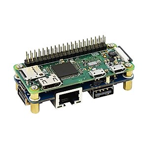 waveshare Ethernet/USB HUB HAT B Expansion Board for Raspberry Pi 4 B/3 B+/3 B/2 B/Zero/Zero 2 W/W/WH,PC,with 1 RJ45 10/100M Ethernet Port, 3 USB Ports Compatible with USB2.0/1.1