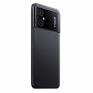 Xiaomi Poco M5 4G LTE GSM (64GB + 4GB) 50MP Triple Camera 6.58" Octa Core (NOT for USA Market) Global Unlocked + (w/Fast 51w Car Charger) (Black (Global Version))