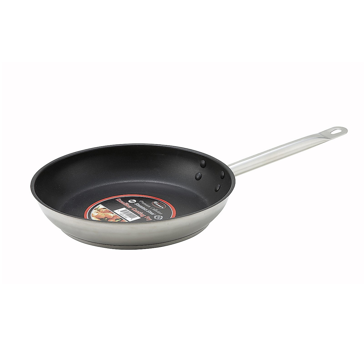 Winware SSFP-8NS FryPanSS, 8 Inch, Stainless Steel