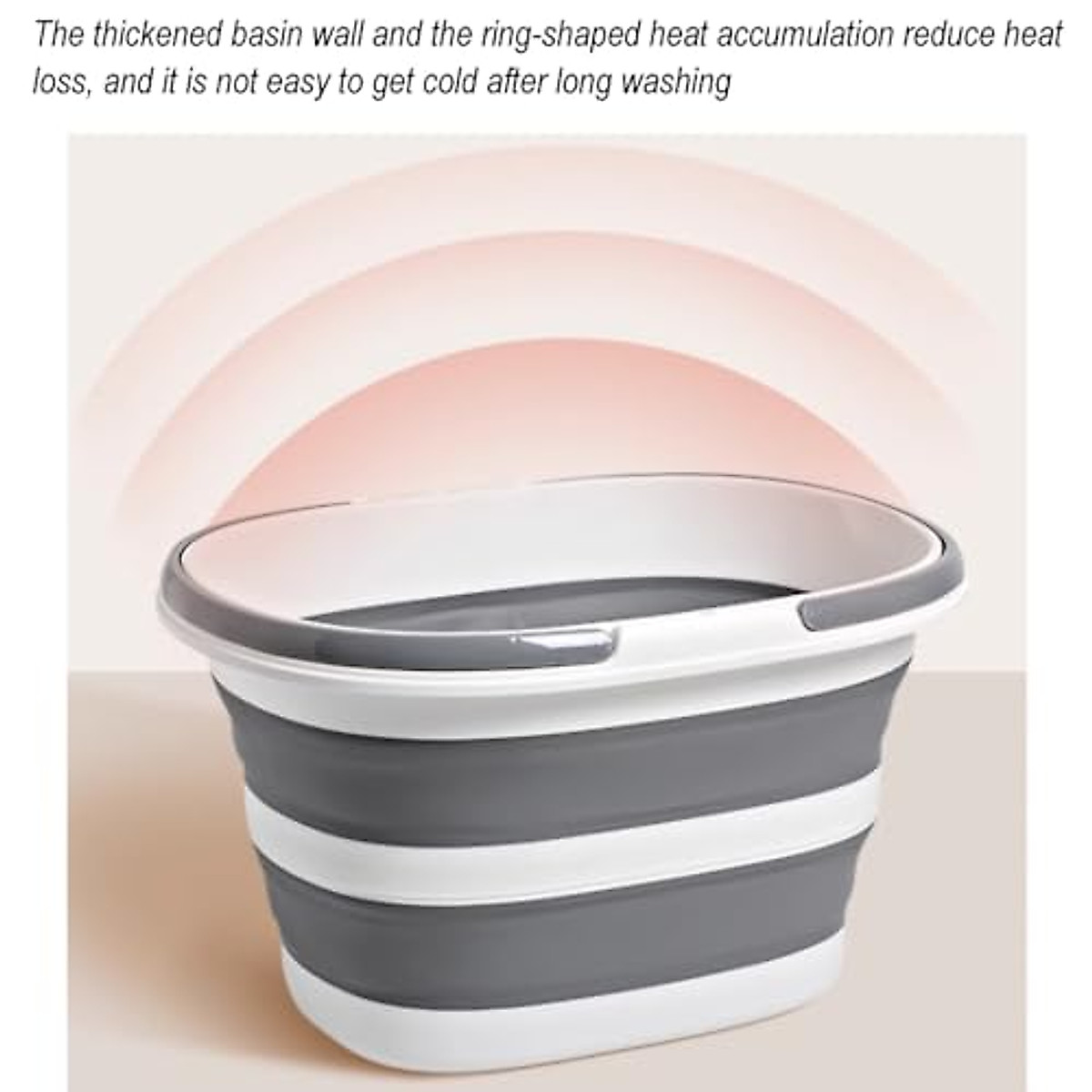 ZAJSSS Foldable Dog Pet Bathtub,Portable Bathtub for Puppy,Multifunctional Pet Shower Basin with Handles On Both Sides,for Puppy Small Dogs Cats