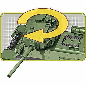 Cobi toys 668 Pcs Historical Collection WWII /2542/ T 34-85, Green