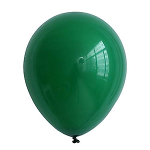 50 Pcs 10 Inch Agate Latex Balloons Green Balloon Colorful Balloons for Jungle Baby Shower Wedding Office Birthday Party Supplies