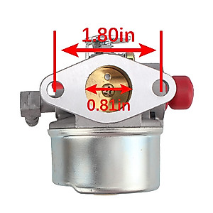 partszen 640350 Carburetor with 36905 Air Filter for Toro 20016 20017 20018 6.75HP Recycler Lawn Mower for Tecumseh 640303 640271 LEV100 LEV105 LEV120 LV195EA / LV195XA Engine with Spark Plug
