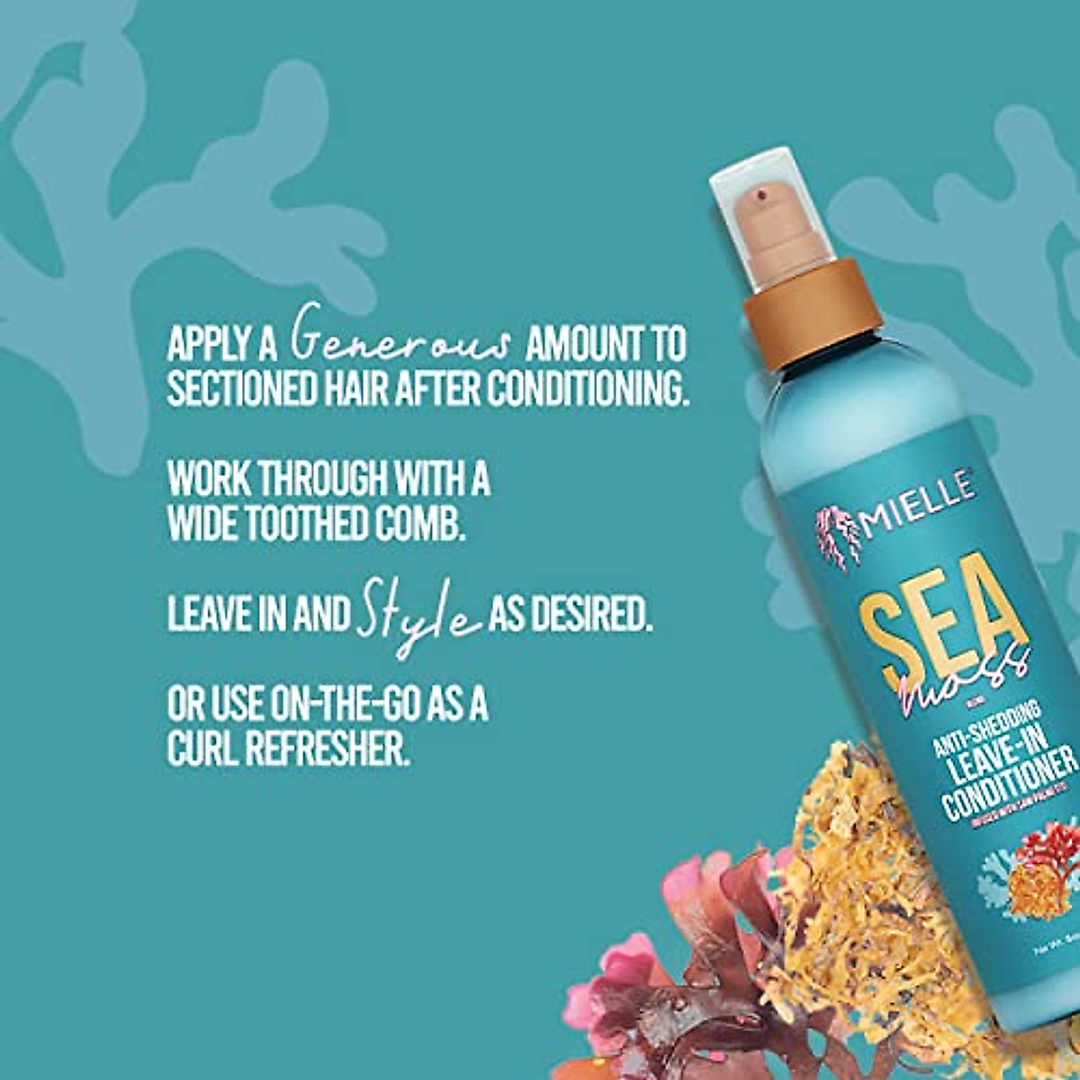 Mielle Organics Sea Moss Anti-Shedding Leave-In Conditioner