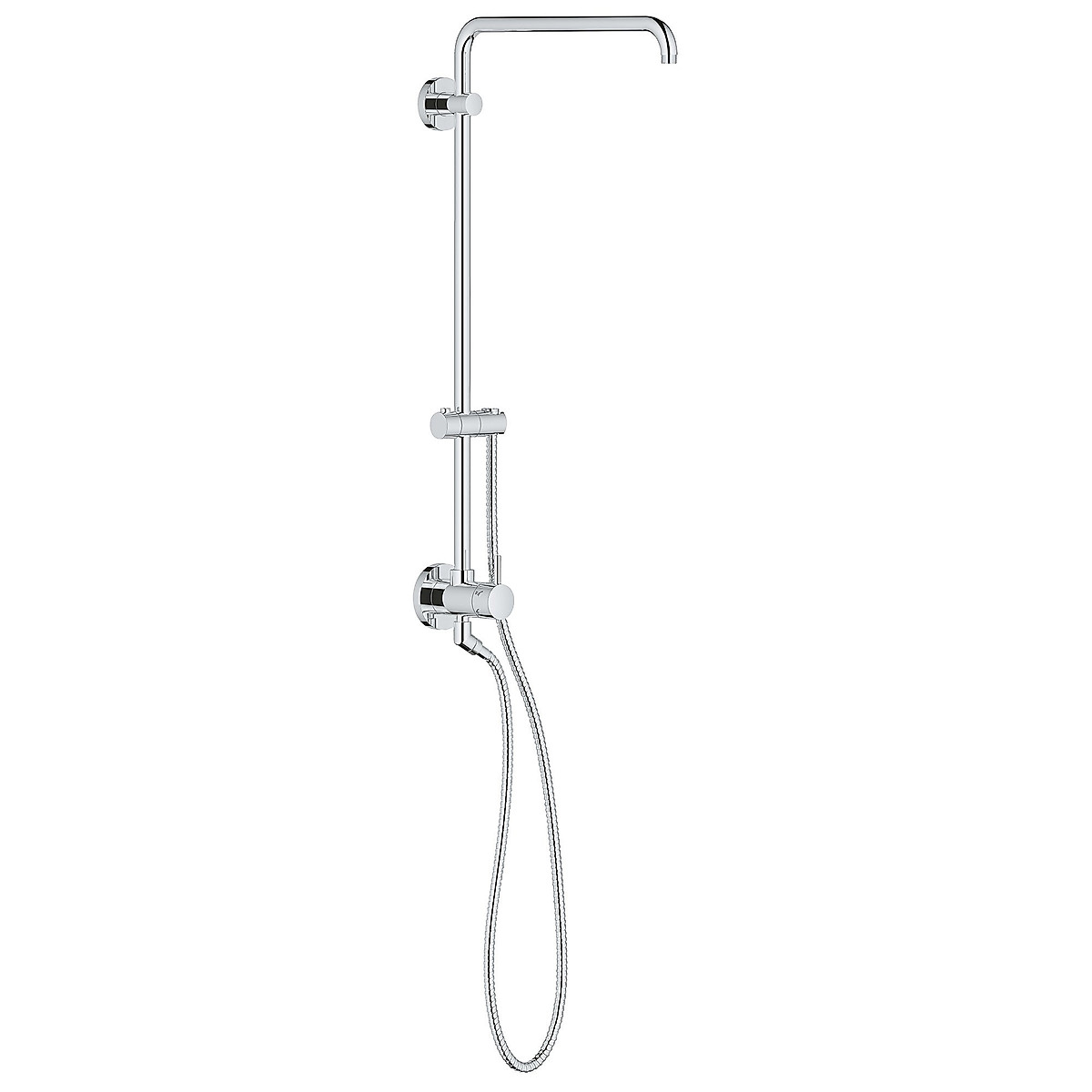 Grohe 26485000 Retro-Fit 25" Shower System, Starlight Chrome