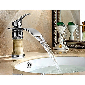 Homdipoo Ceramic Bathroom Vessel Vanity Sink Art Basin Sink Basin Trim Overflow Cover Brass Insert in Hole Round Caps Chrome 2 Pack